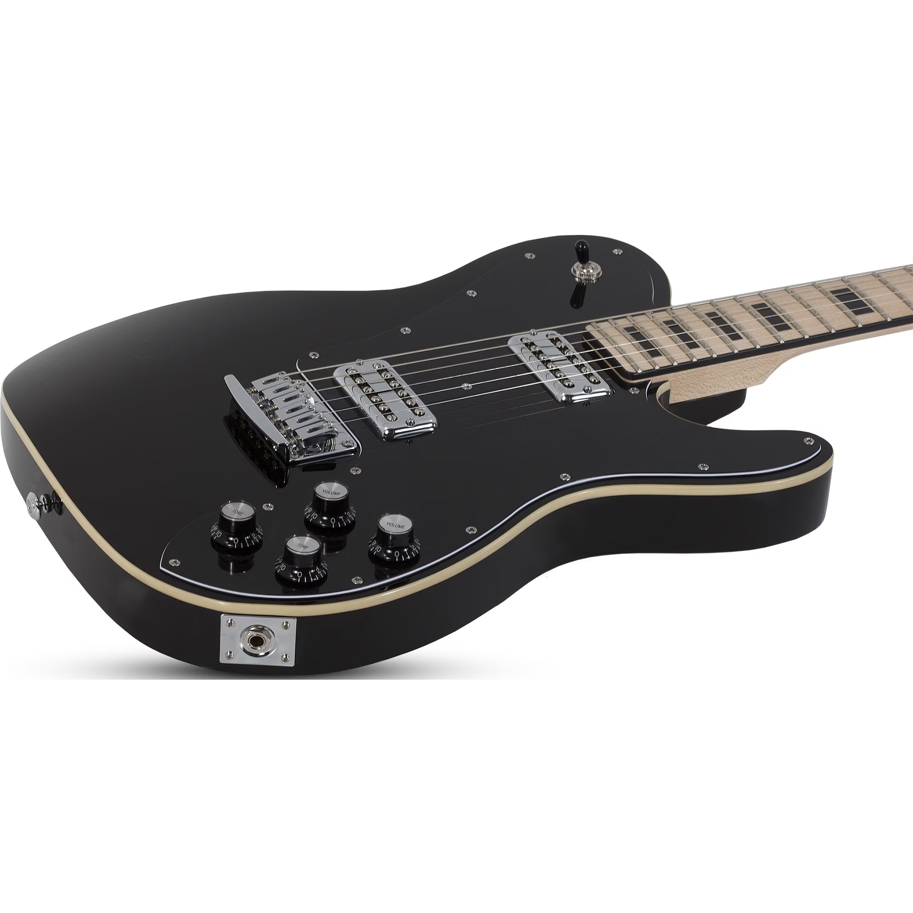 Schecter PT Fastback Elektro Gitar (Gloss Black) - Gitarlar.com