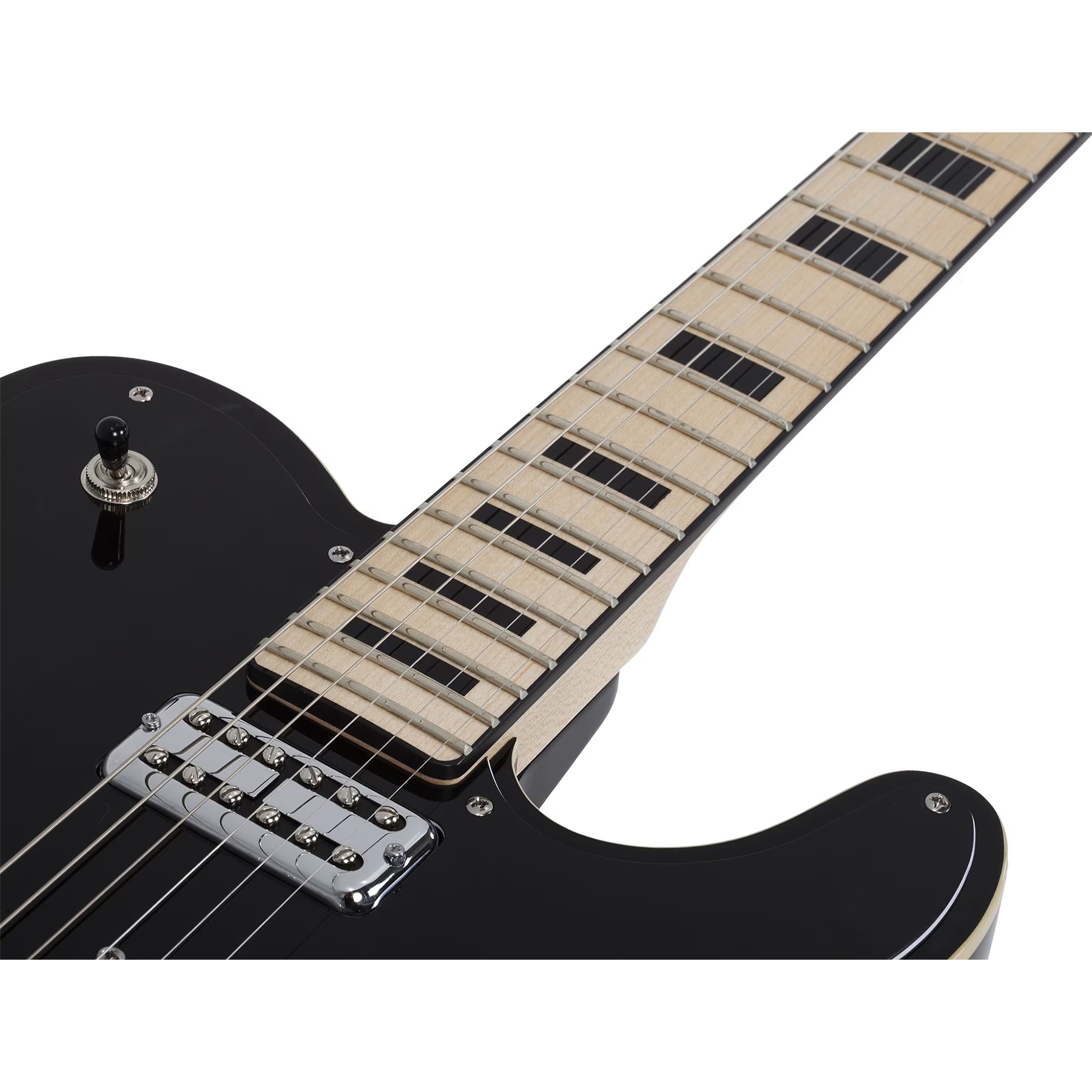Schecter PT Fastback Elektro Gitar (Gloss Black) - Gitarlar.com
